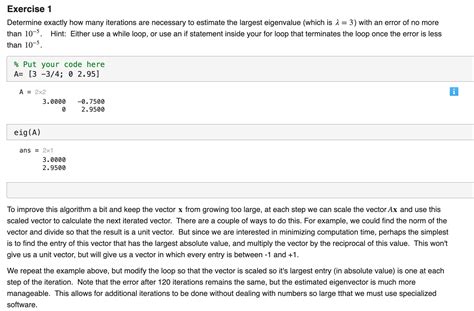 Solved Determine Exactly How Many Iterations Are Necessary Chegg