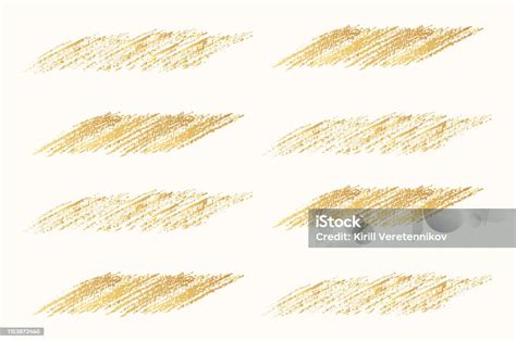 손으로 그린 텍스트 배너에 대 한 황금 연필 낙서 프레임의 집합입니다 가장자리 찢어진 상자 배경입니다 벡터 격리 해치 모양입니다