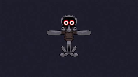 Mcm Squidward Doomsday Fnf Download Free 3d Model By Birde