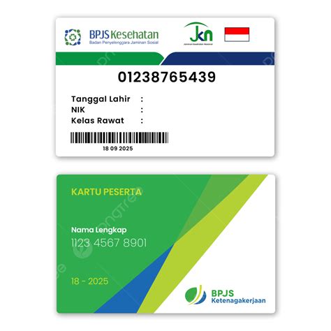 Indonesian Healthy Card Bpjs Indonesian Healthy Card Png And Vector