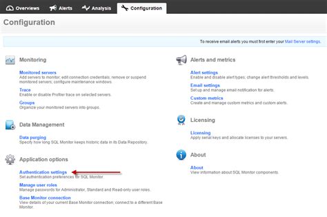 Authenticating With Active Directory Sql Monitor 5 Product Documentation