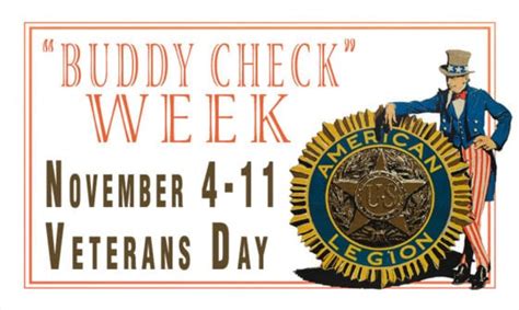 How To Conduct A Buddy Check” California American Legion