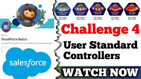 Use Standard Controllers Visualforce Basics Salesforce