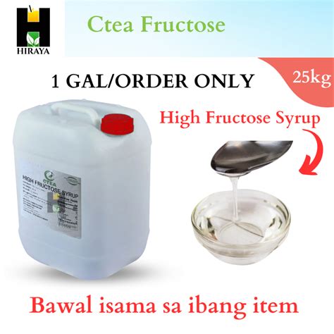 Ctea High Fructose Syrup 25kg Fructose Syrup 25kg Gallon Fructose
