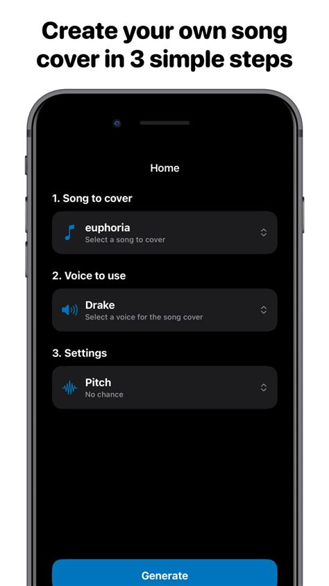 ai song cover music generator for iphone download