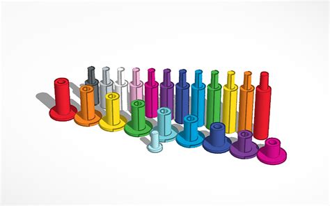 3d Design Pcb Standoff Stacking Tinkercad