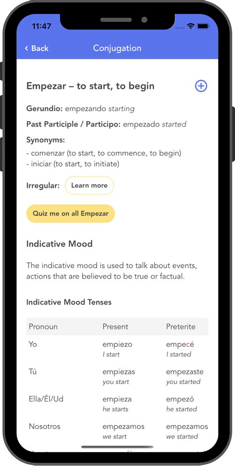 How To Conjugate Empezar In Spanish Empezar Conjugation In Present Your Comprehensive Source