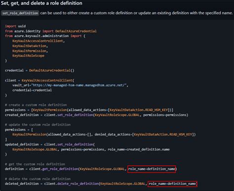 Key Vault Administration Readme Issues · Issue 30032 · Azureazure