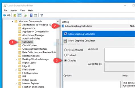 How To Disable Graphing In Calculator On Windows 11 10