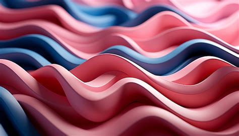 Premium Photo Abstract Wave Pattern Backdrop In Bright Multi Colored