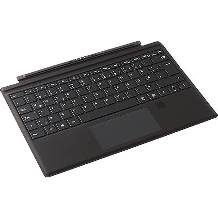 Microsoft Surface Pro Type Cover Incl Fpr Black Amazon Co Uk Computers Accessories