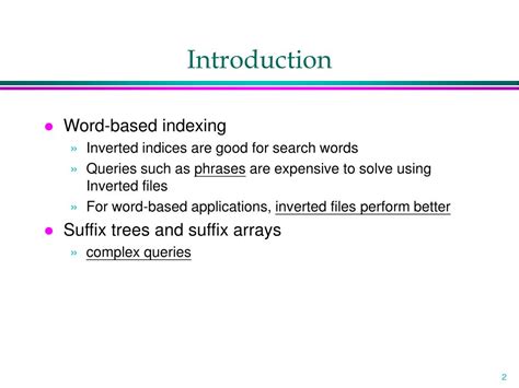 Ppt Suffix Trees And Suffix Arrays Powerpoint Presentation Free