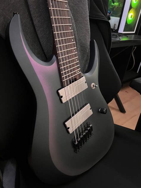 Ibanez Axion Label Rgd71alms Bam 7 String Electric Guitar Black Aurora Burst Matte Hobbies