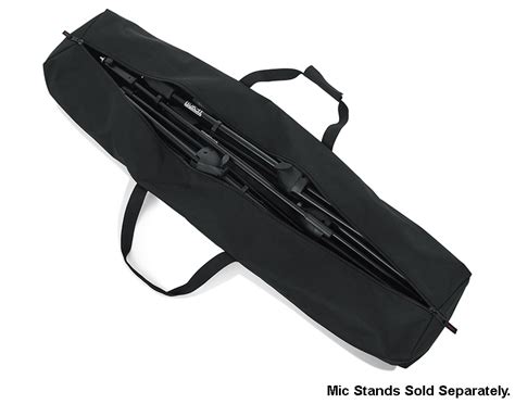 Gator Gfw Xmicstandbag Carry Bag For Up To Standard Mic Stands Full Compass Systems