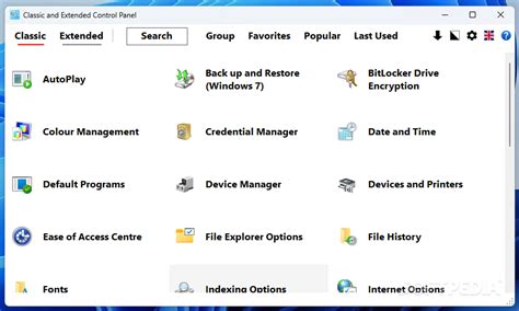 Classic And Extended Control Panel Download Softpedia