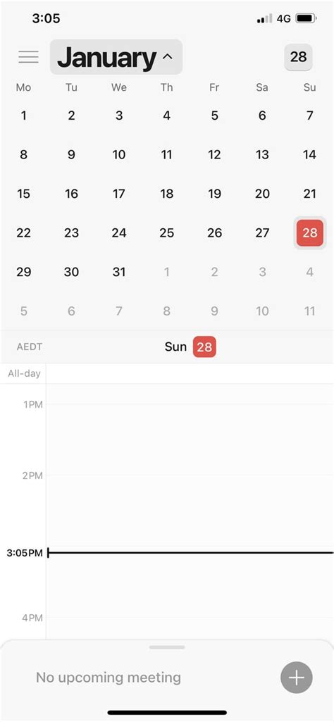 how do you view months in notion calendar for iphone r notion