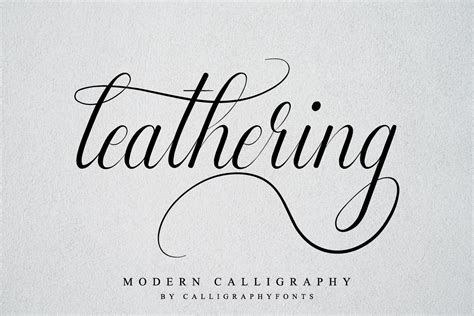 Modern Cursive Fonts