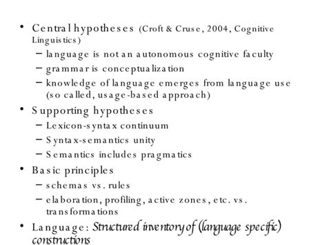 Language And Knowledge Against Modularity As A Viable Theory Of