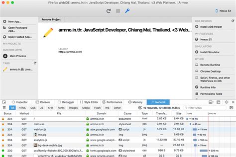 Debug Firefox บน Android ผ่าน Wi Fi Th