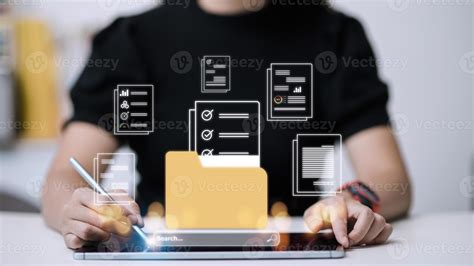 Uploading Documents From Folder Open File Folder With Flying Blank