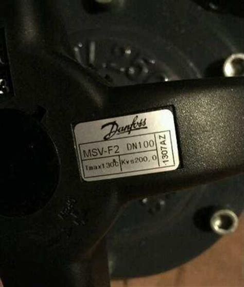 Danfoss Msv F2 100 Москва Ремонт и строительство Festima Ru мониторинг объявлений