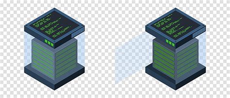Computer Network Isometric Vector Art Png Images Free Download On Pngtree