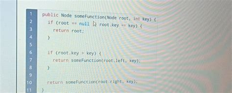 1 Public Node Somefunction Node Root Int Key Studyx
