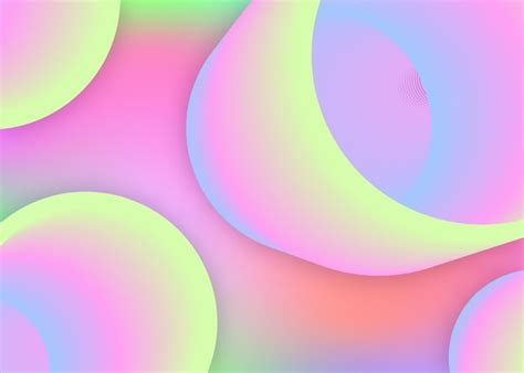 액체 동적 요소와 유체 모양 배경 프리미엄 벡터