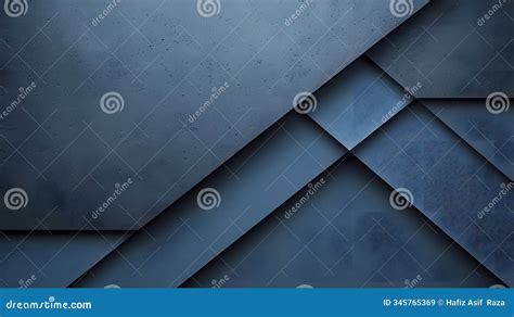 Abstract Dark Blue Background Vector With Sharp Angular Shapes High Quality Photo Stock Image