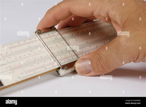 Sliderule Cursor Scale Hand Hi Res Stock Photography And Images Alamy