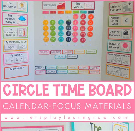 Our Homeschool Circle Time Board Artofit