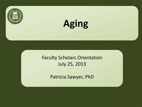 PPT Aging PowerPoint Presentation Free Download ID 3956881