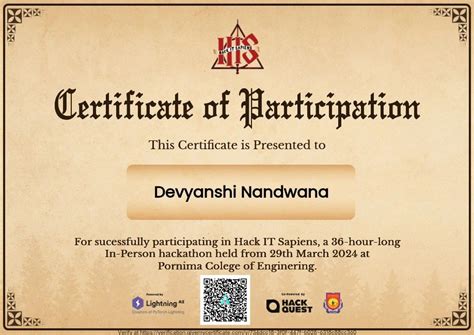 devyanshi nandwana on linkedin hackathon innovation pce his hackitsapiens learning