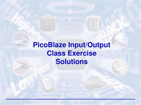 Lecture 16 Picoblaze Io And Interrupt Interface Ppt Download