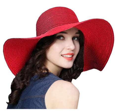 کلاه ساحلی تابدار و تاشو زنانه کلاه تابستانی آفتابی