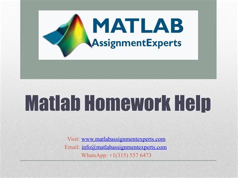 Matlab Homework Help By Matlab Assignment Experts Issuu
