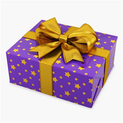 t box rectangle purple 3d 모델 49 max obj free3d