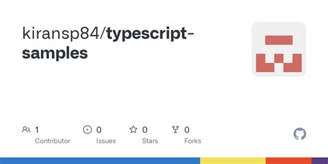 GitHub Kiransp84 Typescript Samples