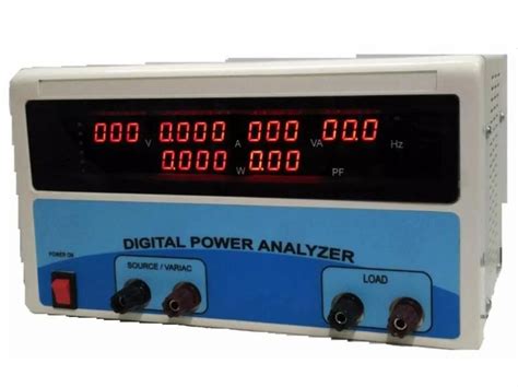 Digital Power Analyzer For Industrial Use At ₹ 8000 In New Delhi Id 2854870204555