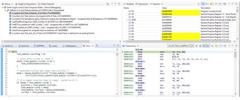 Faq How To Trick The Ccs Debugger Into Providing A Blocked Ti Rtos