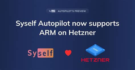 Syself On Linkedin Syself Kubernetes Arm Devops Clusterapi Hetzner