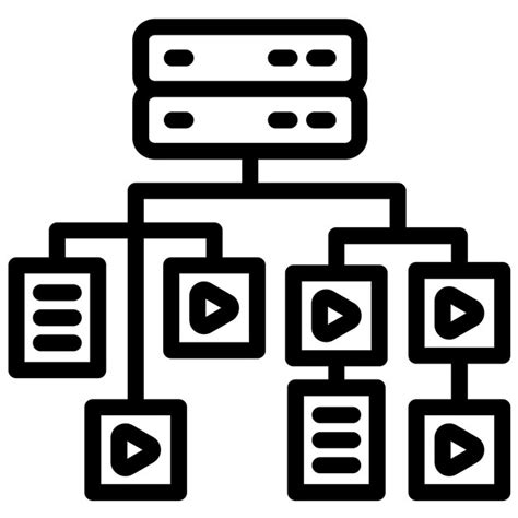 Premium Vector Unstructured Data Vector Icon Illustration Of Big Data