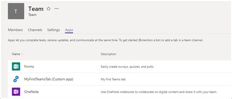 Building Microsoft Teams Tabs Using Sharepoint Framework Microsoft Learn