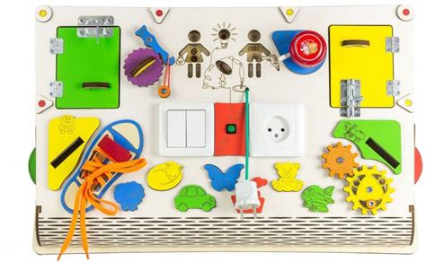 Доска развивающая GoodPlay с наклоном с подсветкой 38х56х9 ...