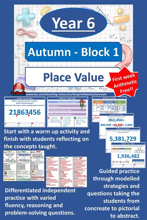 Year 6 Place Value Autumn Block 1 White Rose Maths Teaching Resources