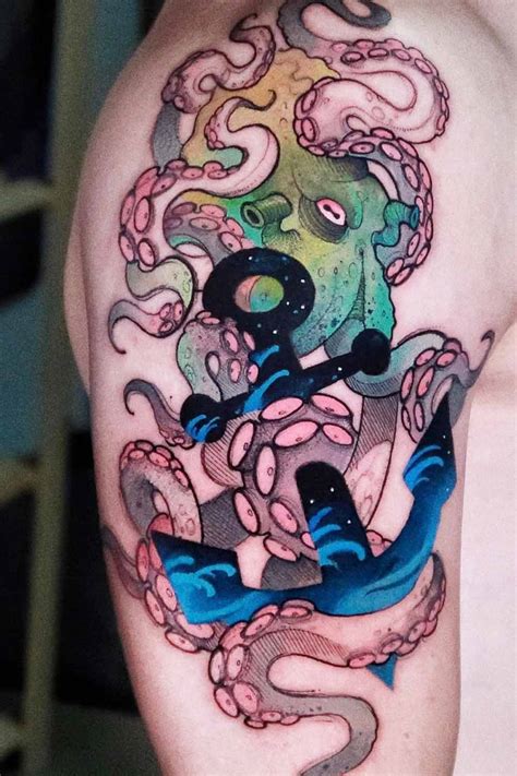 Octopus Anchor Tattoo Meaning