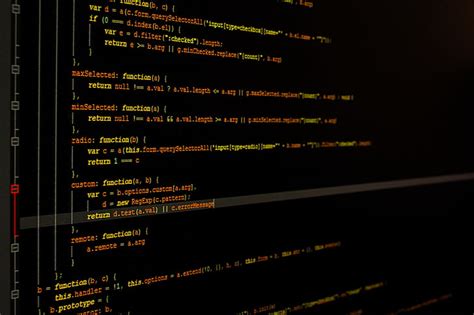 Free Photo Business Close Up Code Coding Computer Dark Data
