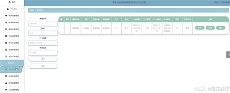 计算机毕业设计基于web的教务管理系统的设计与实现 基于web的高校教学管理平台开发与应用 高校教务信息化管理系统的设计与开发基于web的