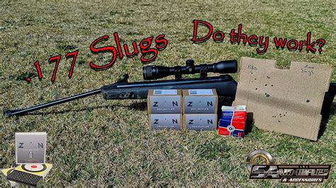 45mm 177 Slugs Out Of A 10 Year Old Break Neck Air Rifle Zan Slugs
