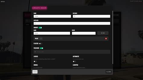 PAID Origen Doorlock QBCore ESX Version VFivem The World S Largest FiveM Scripts And